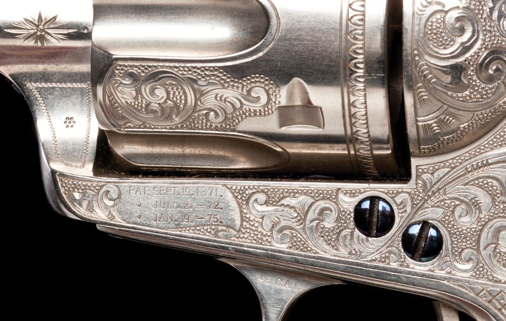 Fancy Colt Single Action Army Revolver