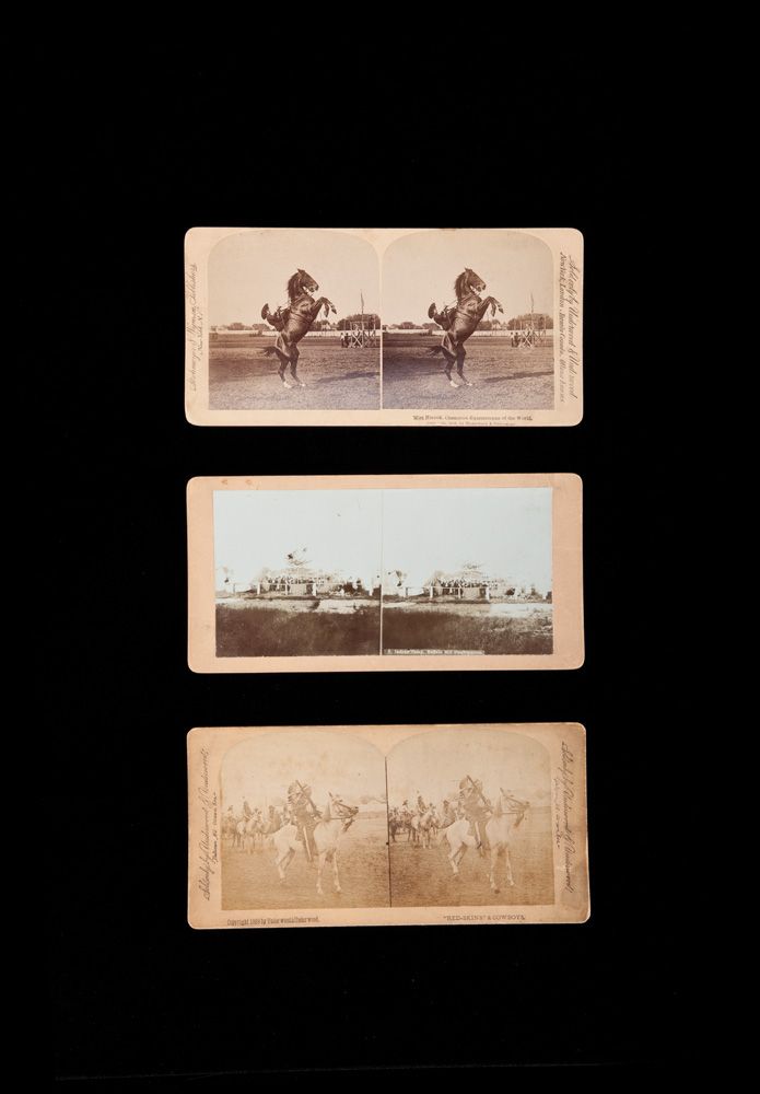 Stereo View Cards of Buffalo Bill’s Wild West
