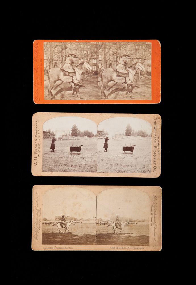 Stereo View Cards of Buffalo Bill’s Wild West