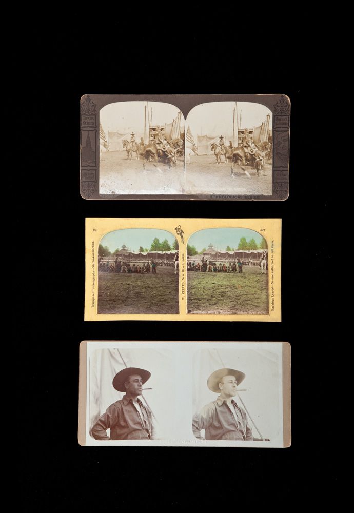 Stereo View Cards of Buffalo Bill’s Wild West