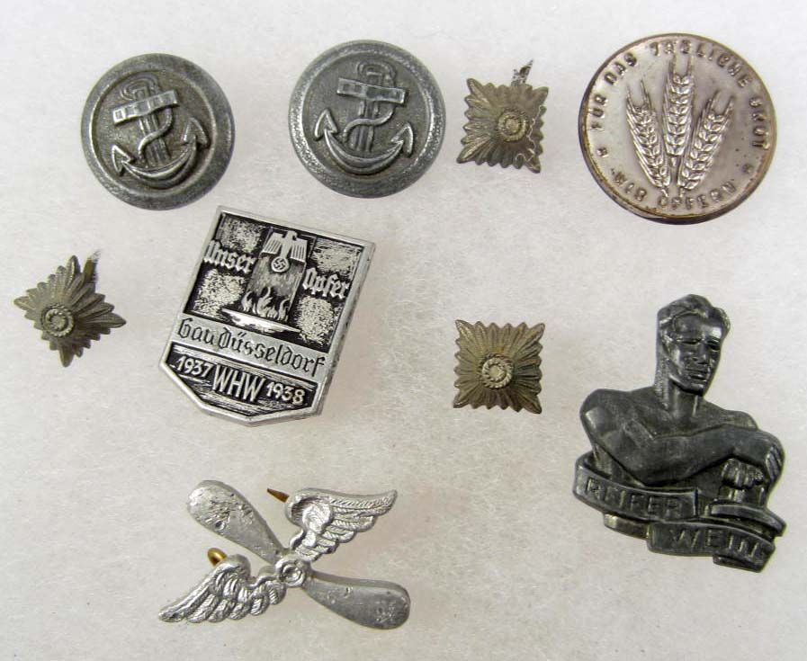 LOT OF GERMAN NAZI ITEMS
