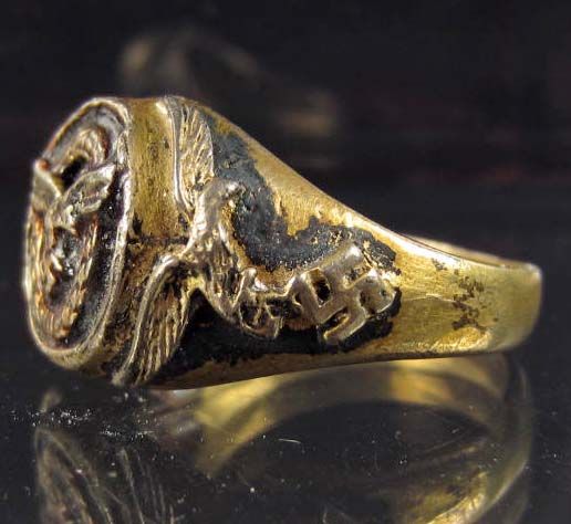 GERMAN NAZI LUFTWAFFE AIR FORCE PILOTS RING