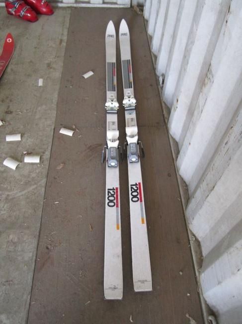 Pre 1200 Skis With Lock Binders