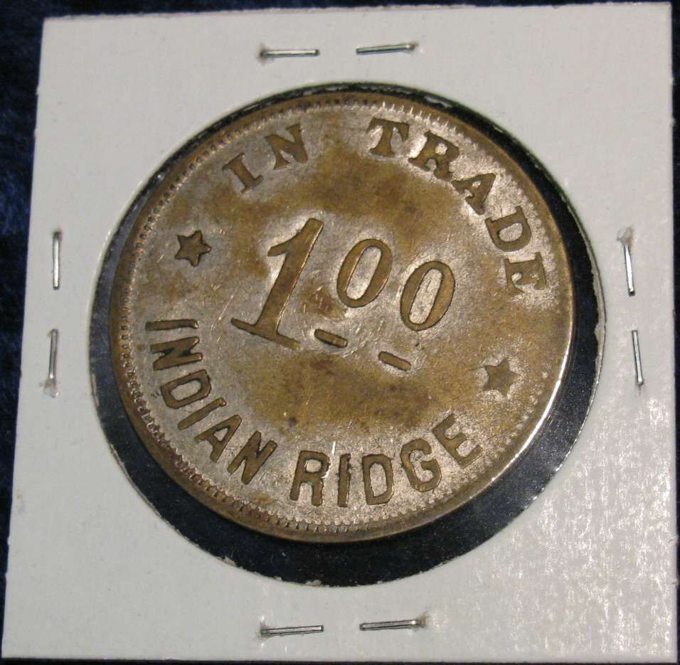 1123. United Pocahontas Coal Co. Indian Ridge $1. Coal Script.