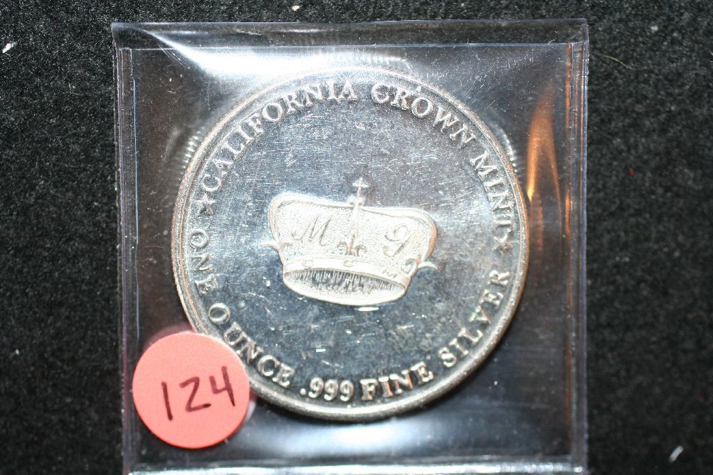 The International Silver Trade Unit Round; .999 Fine Silver 1 Oz ...