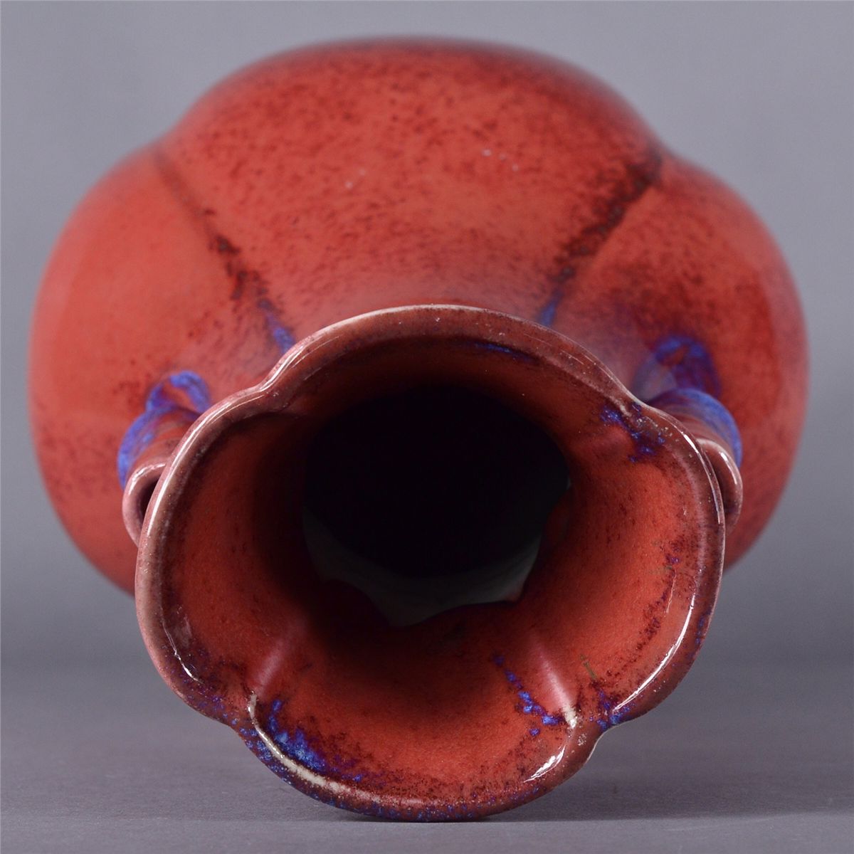 Chinese Flambe Glazed Junyao Porcelain Vase