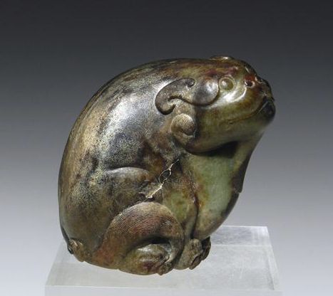 A Ming Dynasty Jade Qilin / Mythical Beast