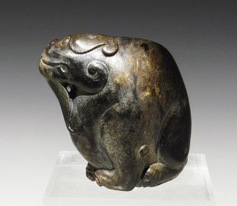 A Ming Dynasty Jade Qilin / Mythical Beast