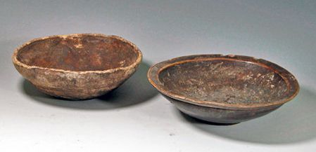 A Pair of Late Inca Wooden Bowls