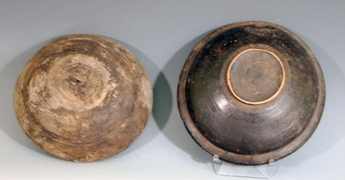 A Pair of Late Inca Wooden Bowls