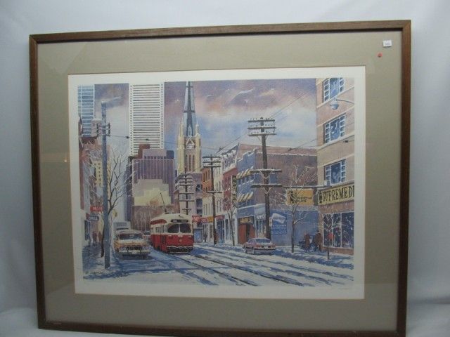 Signed and numbered print by Liaskas.