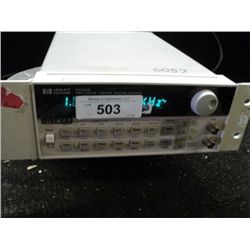 HP 33120A 15MHZ FUNCTION/ARBITARY WAVEFORM GENERATOR