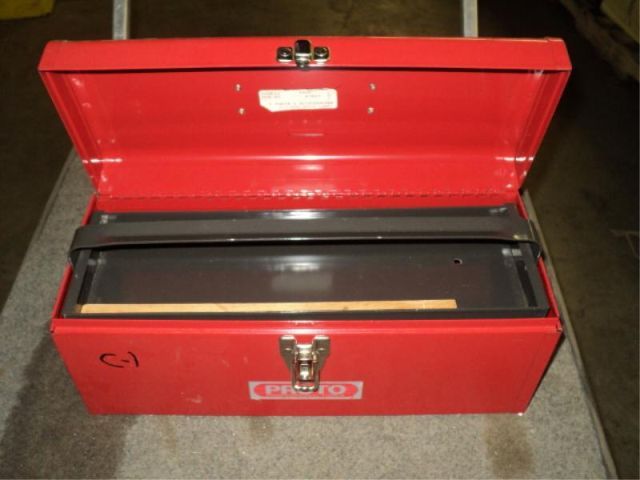 RED PROTO TOOL BOX