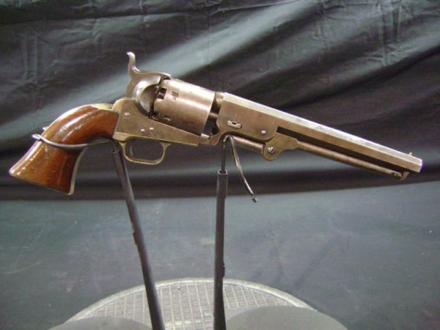 36 CALIBER COLT ADDRESS SAM L. COLT - NAVY 7 1/2" BARRELL PERCUSSION ...