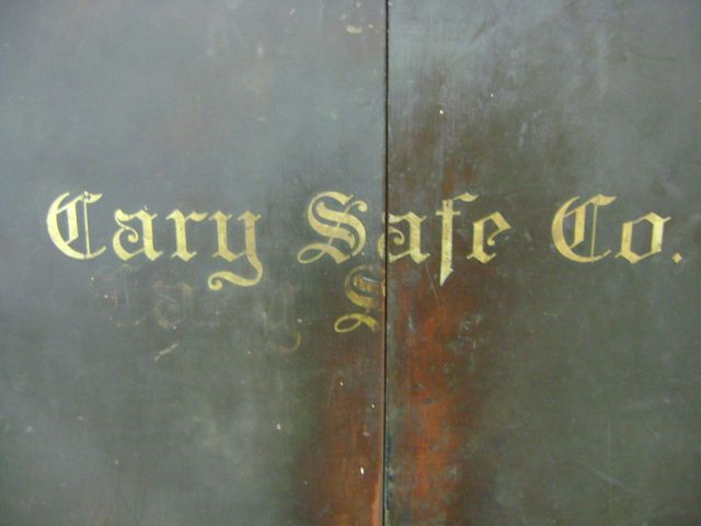 CARY SAFE, 71 1/4" X 4 3 1/2" X 28 1/2", BROWN, 2 DOOR, WEIGHT 2,972 POUNDS