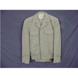 USMC SERVICE C DRESS UNIFORM FULL SUIT PANT, COAT, GREEN
