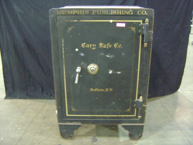 CARY SAFE, 49 1/2" X 32 3/4" X 25", BLACK, 1 DOOR WEIGHT 1,638 POUNDS