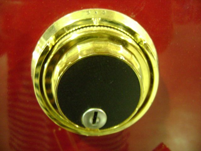 GRANITE SECURITY GUN SAFE, 60" X 30"X 23 3/4", RED 1 DOOR, WEIGHT 656 ...