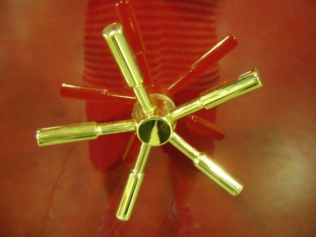 GRANITE SECURITY GUN SAFE, 60" X 30"X 23 3/4", RED 1 DOOR, WEIGHT 656 ...