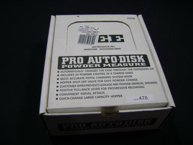 LEE PRO-AUTO DISK POWDER MEASURE