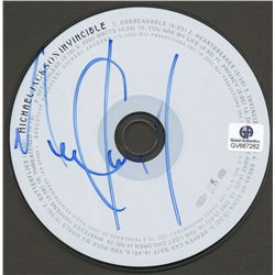 Michael Jackson Signed CD: "Invincible" (GA COA)