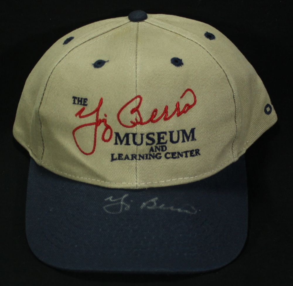 Yogi Berra Signed Baseball Hat (JSA COA)