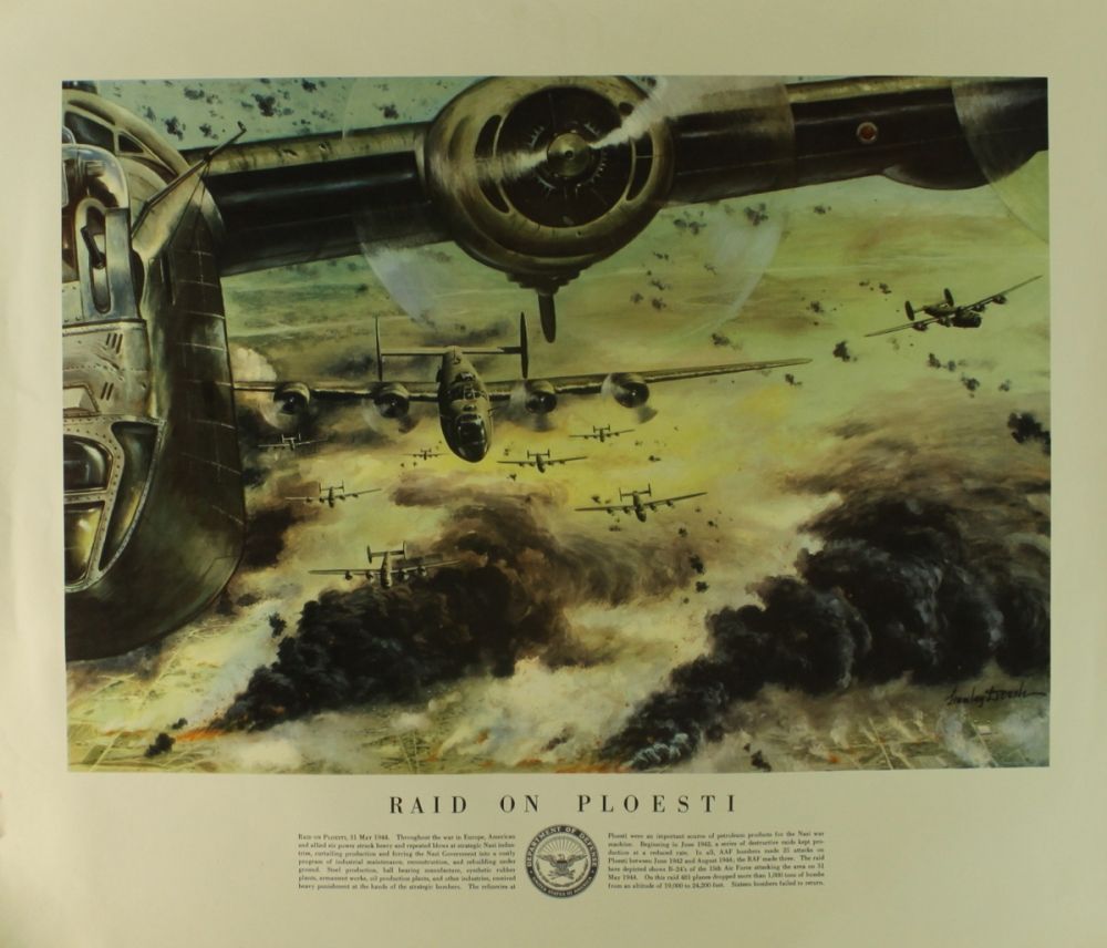 Vintage "US Army In Action" World War II Poster Published in 1953 ...
