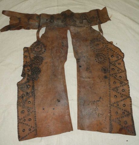 Wild West Show Chaps, studded 1880-90s