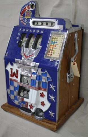 Mills Castle Front Double Jackpot 25c Slot Machine