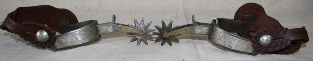 Double Mounted Texas Style Spurs