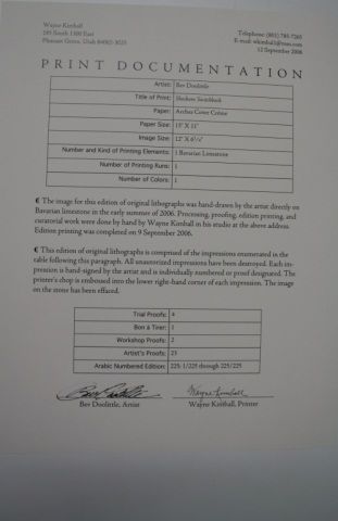 Bev Doolittle "Shoshone Switchback" Print, 40/225