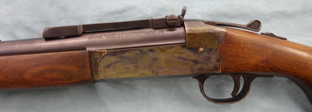 Savage Model 219 Rifle w/ Full Stock (30-30)