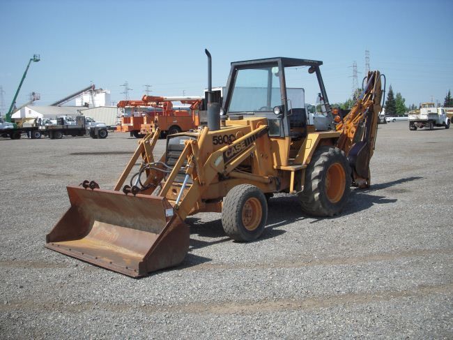 1980 Case 580C Loader Backhoe