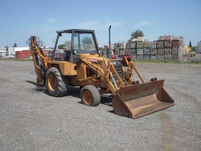 1980 Case 580C Loader Backhoe