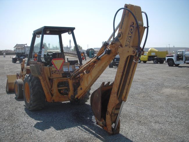 1980 Case 580C Loader Backhoe