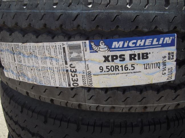 Michelin XPS RIB Tires w/ 16.5" Rims