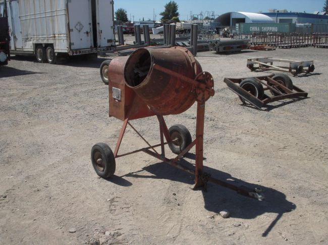 Essick 350 S/A Towable Cement Mixer