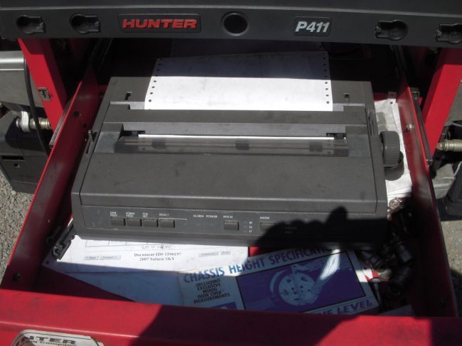 Hunter P411 Wheel Alignment System