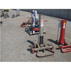 Gray Pneumatic Bumper / Frame Car Lift