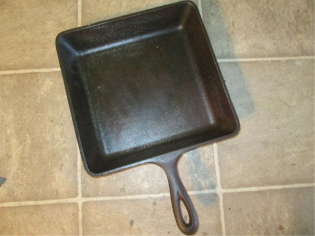 Cast Iron, Made In Usa 8 Sqsk Skillet-square