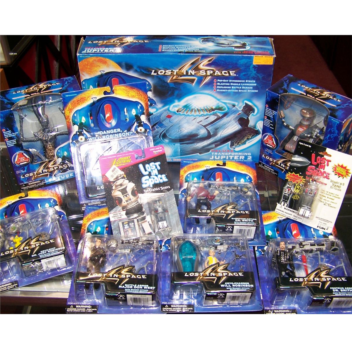 Eleven Assorted LOST IN SPACE Toys/Figurines.