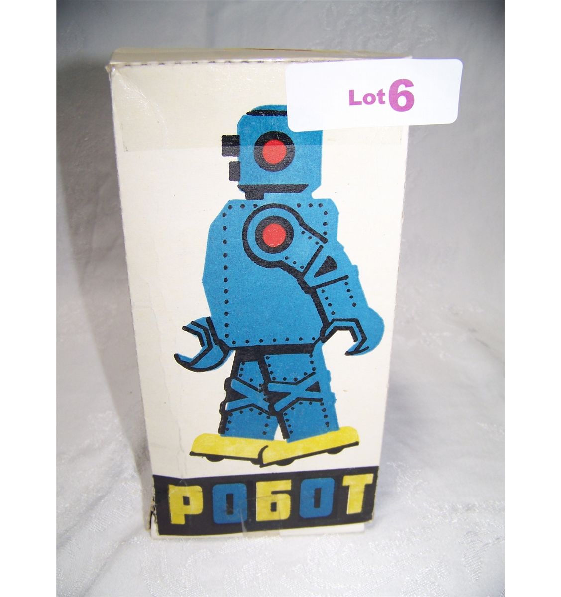 RUSSIAN MADE TOY ROBOT, IN ORIGINAL BOX