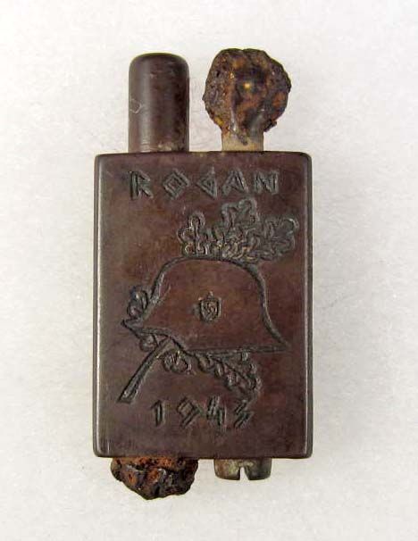 GERMAN NAZI CIGARETTE LIGHTER FROM LEIBSTANDARD ADOLPH HITLER