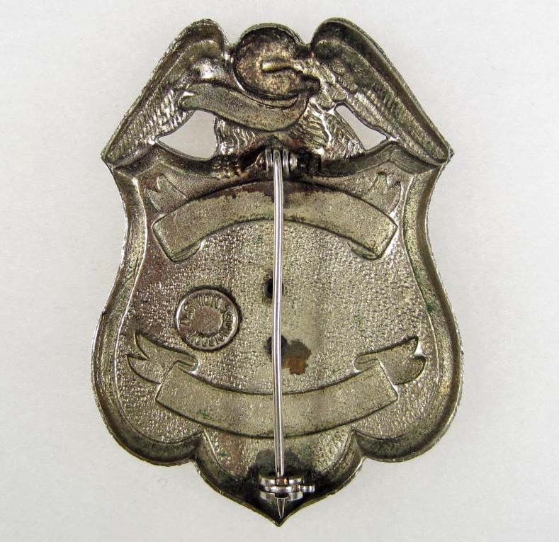 OLD WEST VINTAGE PASADENA TEXAS POLICE LAW BADGE