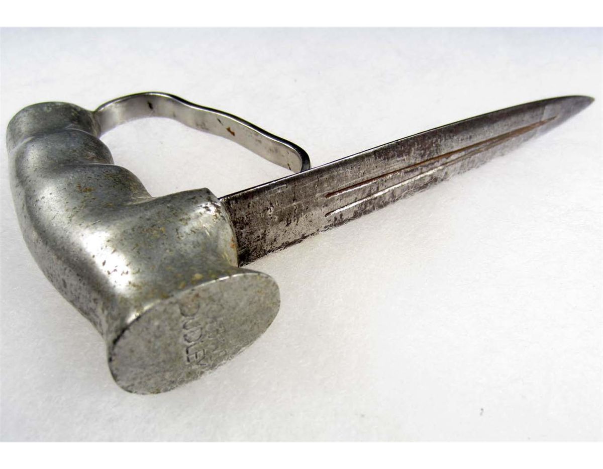 BRITISH ARMY ROBBINS DUDLEY COMBAT PUSH DAGGER