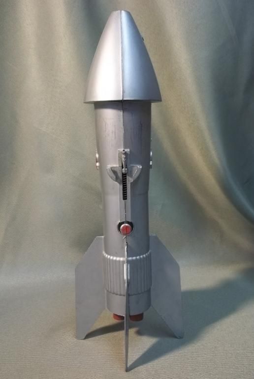 Berzac Astro Rocket Mechanical Coin Bank