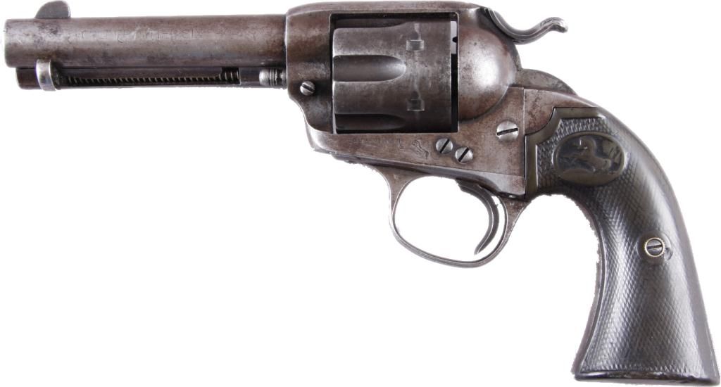 Colt Mdl Bisley SA Cal .44-40 SN:305023Desirable 4 3/4" BBL revolver ...