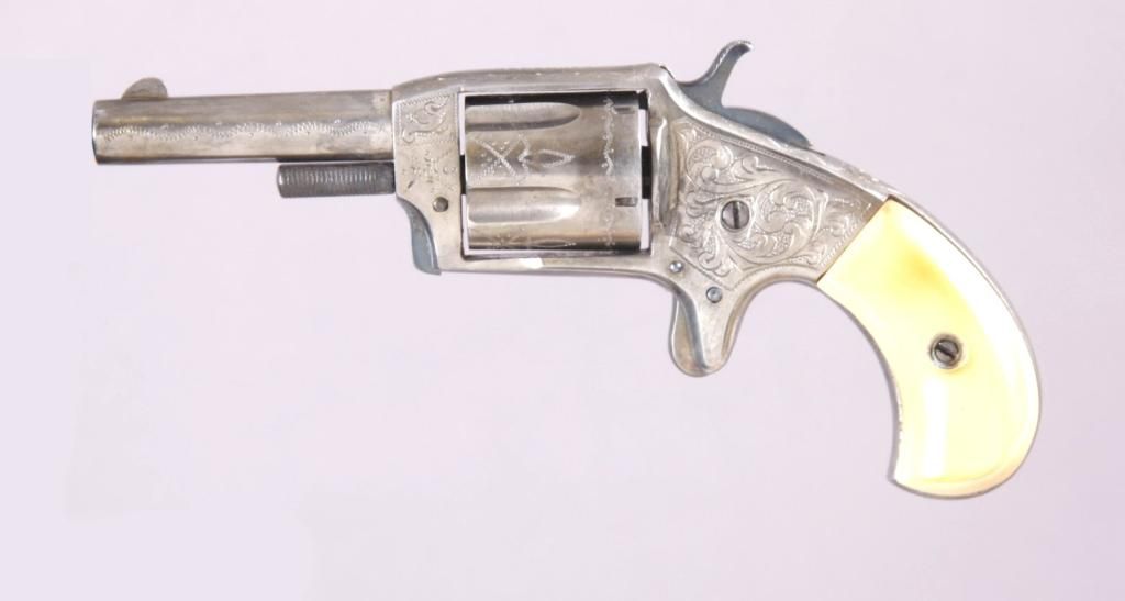 H&A Mdl Defender Cal .32 SN:598Single action spur trigger 5 shot ...