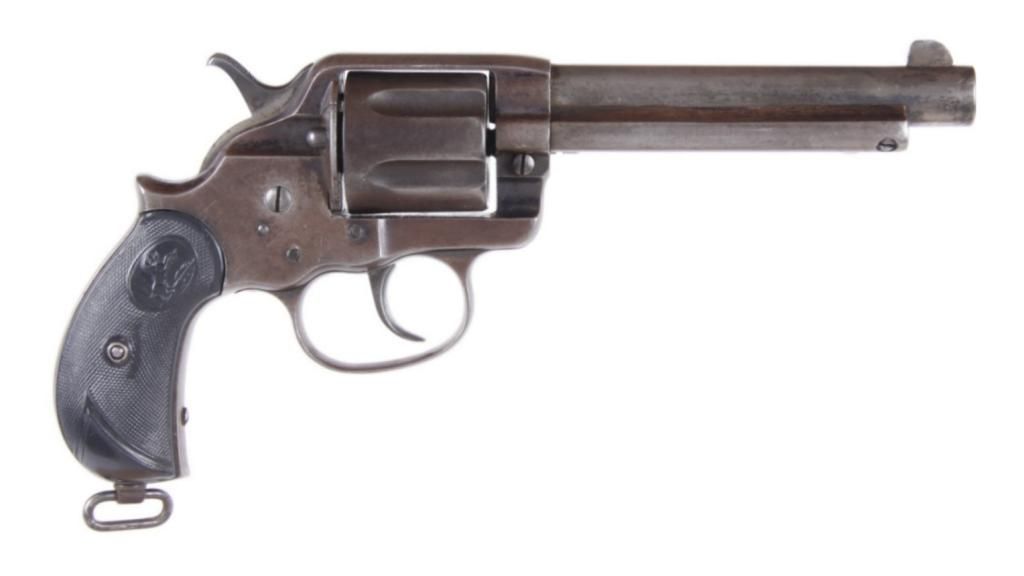 Colt Mdl 1878 Cal .45LC SN:4077Early model double action revolver made ...