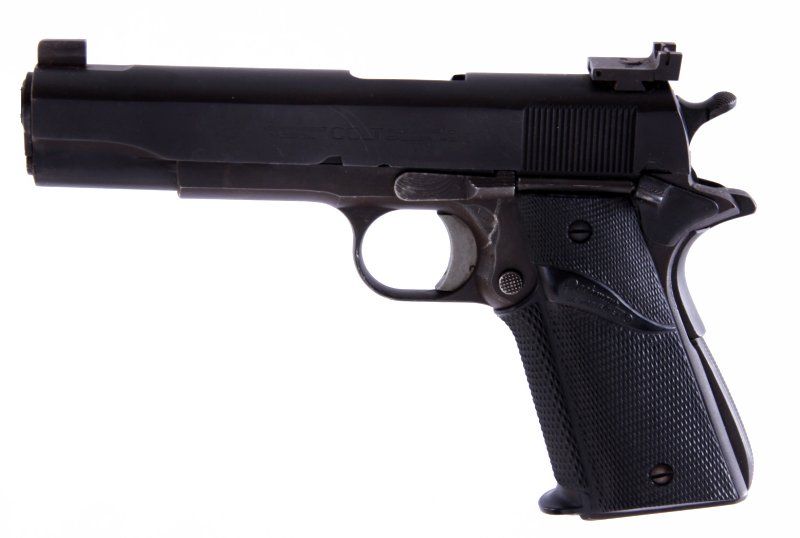 Colt Mdl Gov't Match Target Cal .45 SN:22779Colt 1911 government frame ...